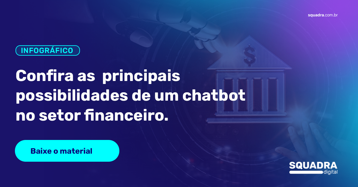 Infográfico | Chatbot para o setor financeiro